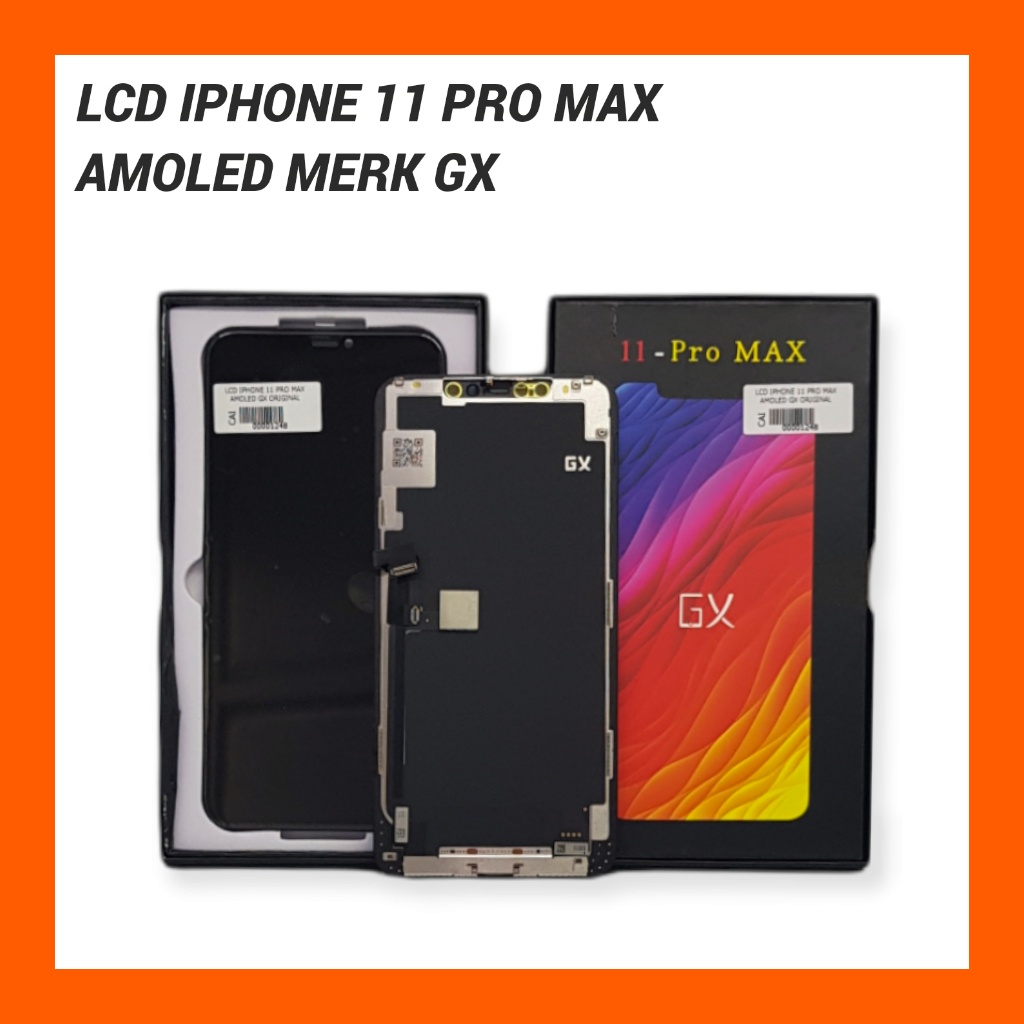Jual LCD + TOUCHSCREEN IP 11 PRO MAX AMOLED (MERK GX) | Shopee Indonesia