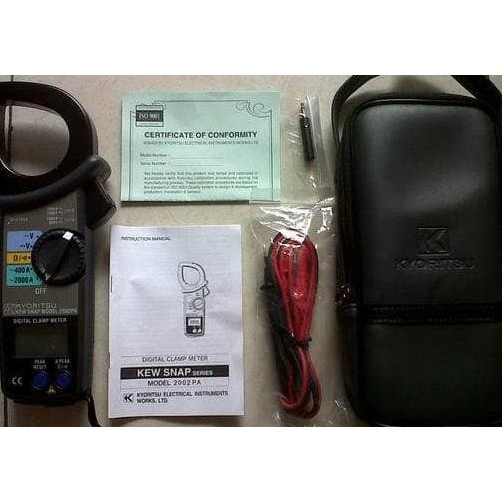Jual Kyoritsu 2002PA AC 2000A clamp meter digital Original 2002 PA ...
