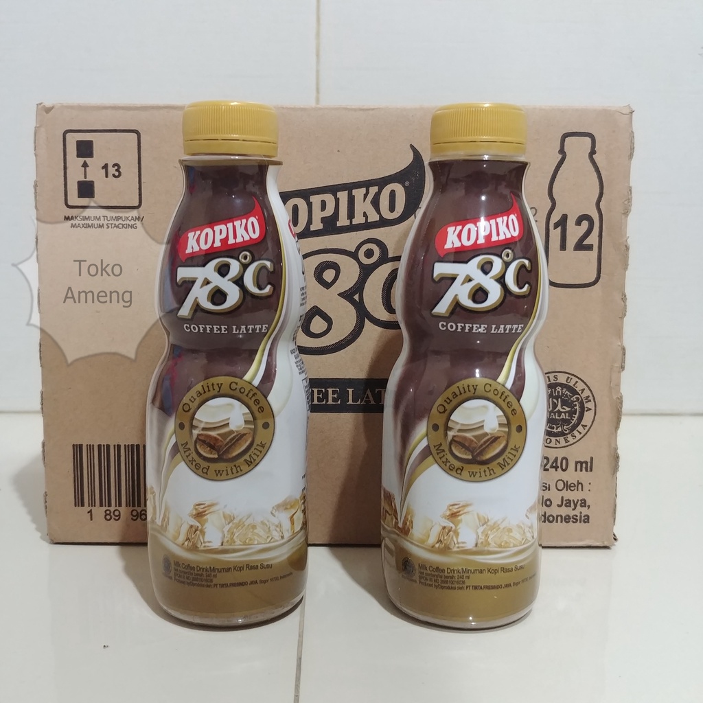 Jual Kopiko 78 Botol 240ml - 1 Dus (12pcs) | Shopee Indonesia