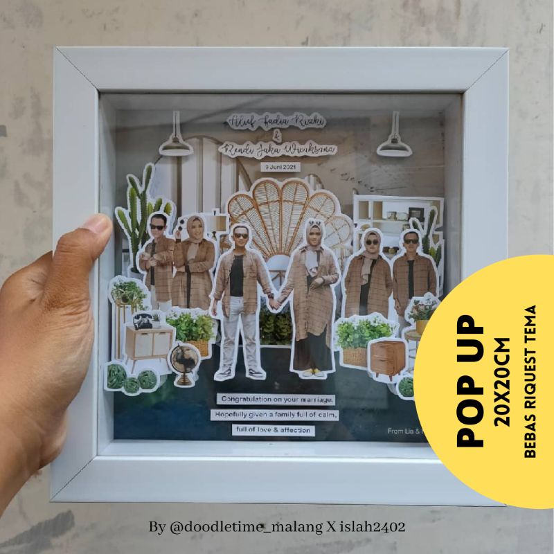 Jual Pop Up Ukuran 20x20cm | Shopee Indonesia