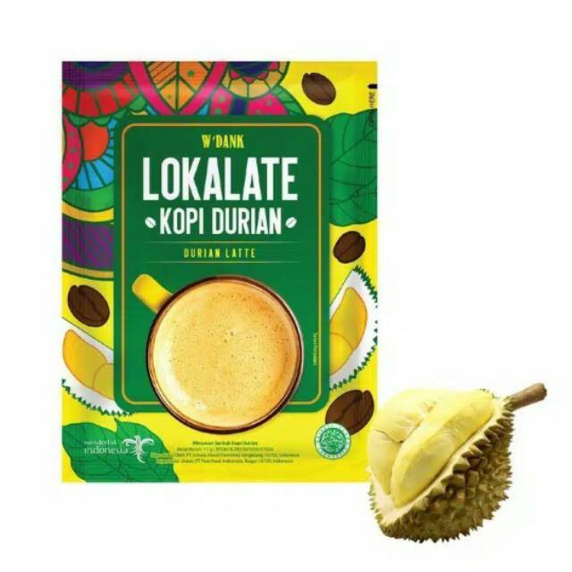 Jual Kopi durian LOKALATE 1 renceng | Shopee Indonesia