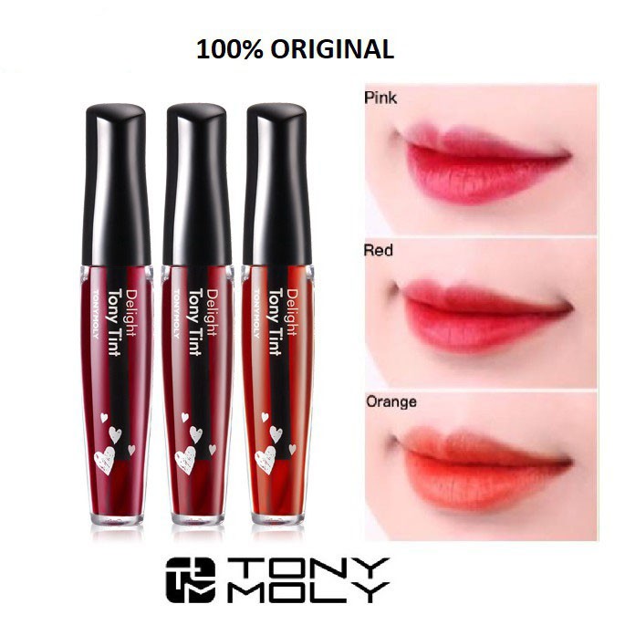 Jual Tony Moly Delight Lip Tint Original | Shopee Indonesia