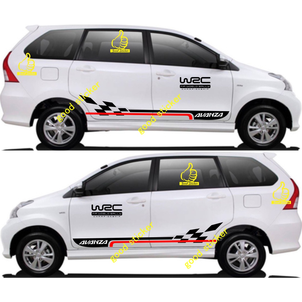 Jual STICKER STIKER MOBIL AVANZA,XENIA,SIGRA ALL MOBIL LIST BODY CUSTOM ...