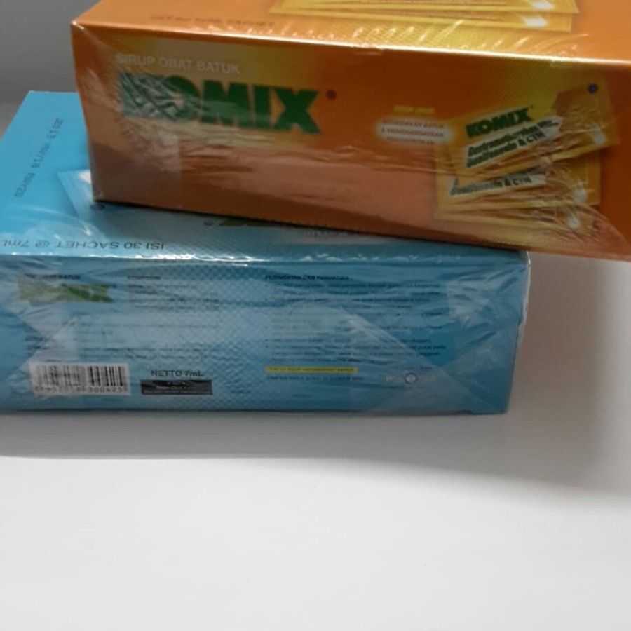 Jual Komix OBH, Peppermint, Jeruk Nipis, Jahe Sachet (1box isi 30 sachet) | Shopee Indonesia