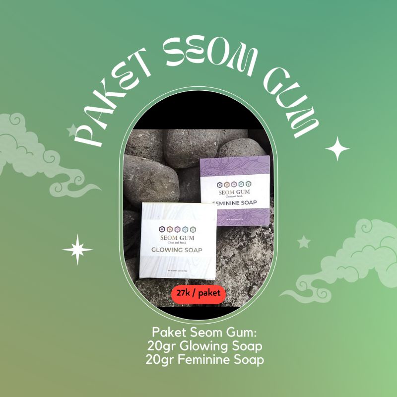 Jual Paket Sabun Seom Gum Glowing dan Feminine Soap Mami Papi ...