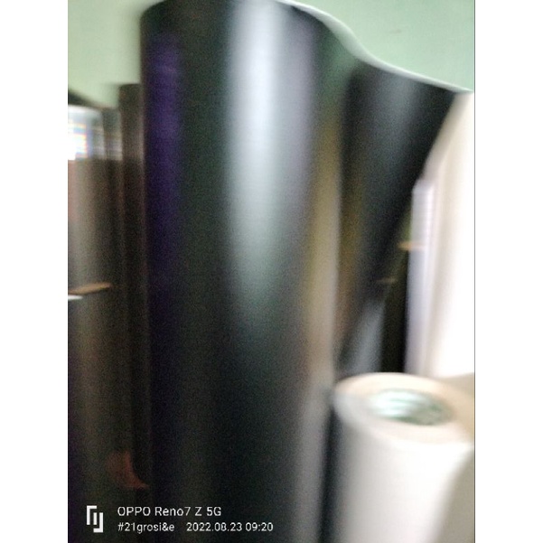 Jual sticker hitam doff 150 cm | Shopee Indonesia