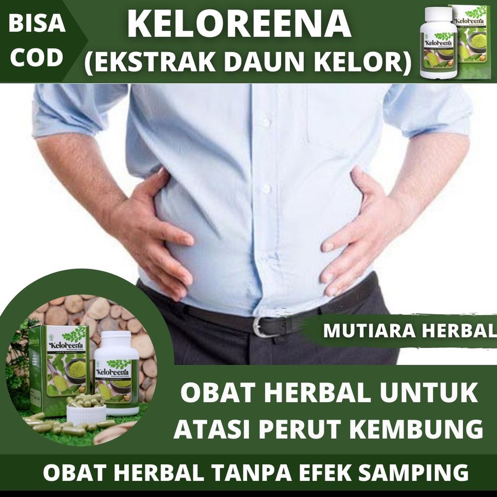 Jual Obat Asam Lambung dan Maag Kronis Keloreena daun Kelor Halal BPOM ...