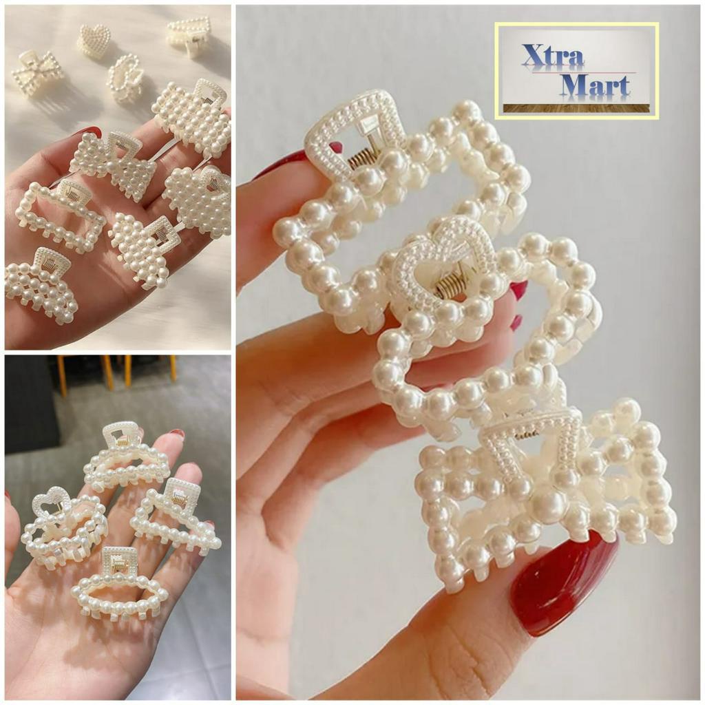 Jual XM - Jepitan Rambut Mutiara Kecil Lucu dan Imut Jepit Rambut ...