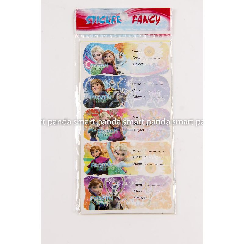 Jual Sticker Nama Frozen | Shopee Indonesia