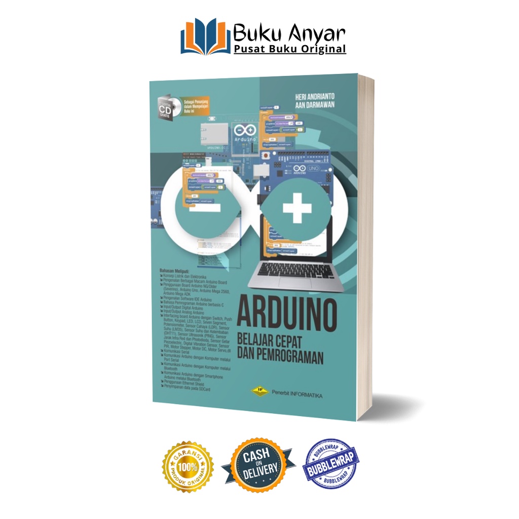 Jual Arduino Belajar Cepat Dan Pemrograman By Heri Andrianto | Shopee ...