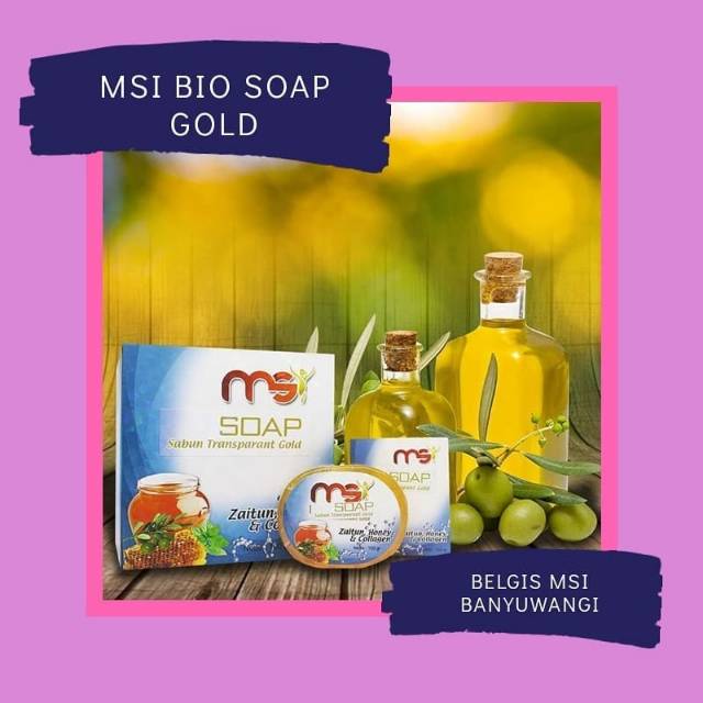 Jual MSI Bio Soap Gold / Sabun Madu | Shopee Indonesia
