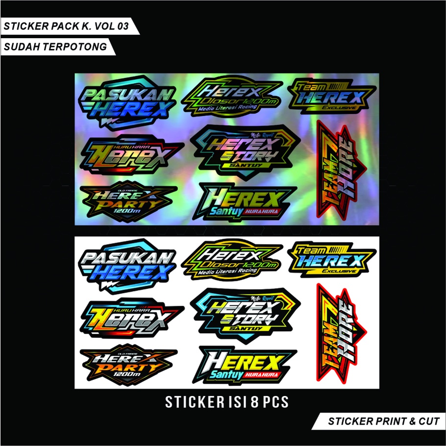 Jual Stiker racing sticker herex sticker motor | Shopee Indonesia