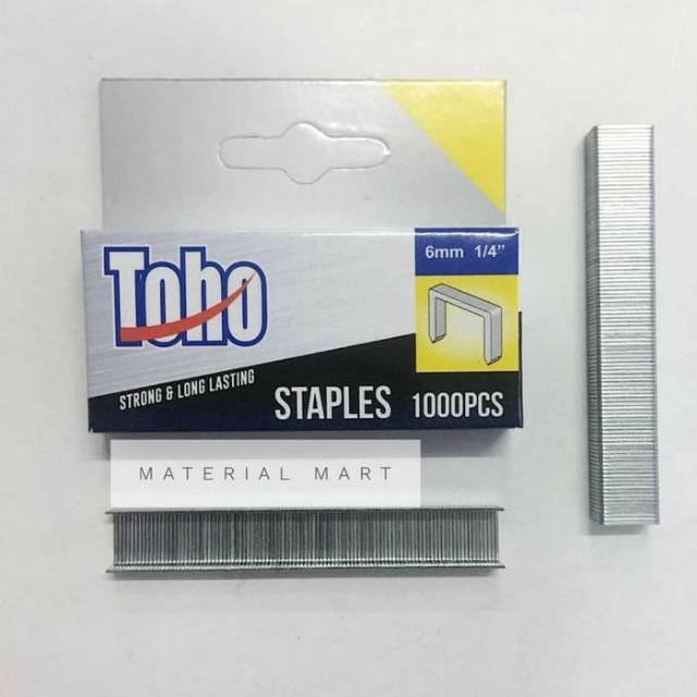 Jual Isi Staples Gun Toho 6 mm Ori | Refill Air Stapler Nailer ...