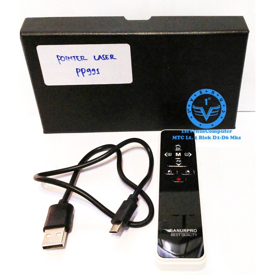 Jual POINTER LASER WIRELESS PRESENTATION REMOTE PP991 2.4GHZ / NET17-PL | Shopee Indonesia