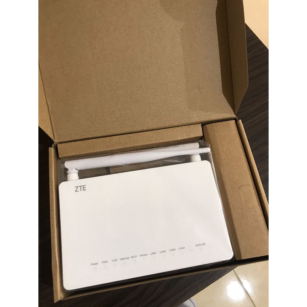 Jual ROUTER ACCESS POINT ZTE F660 GPON ONT ZXHN F660 v8 Support All OLT ...