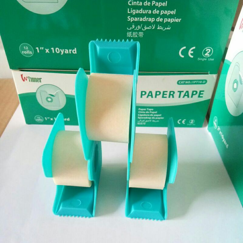 Jual Plester putih 1inc winner/penutup luka/paper tape winner 1ins ...