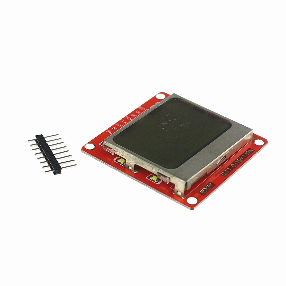 Jual Nokia 5110 LCD Display Module Adapter PCB for Arduino | Shopee ...