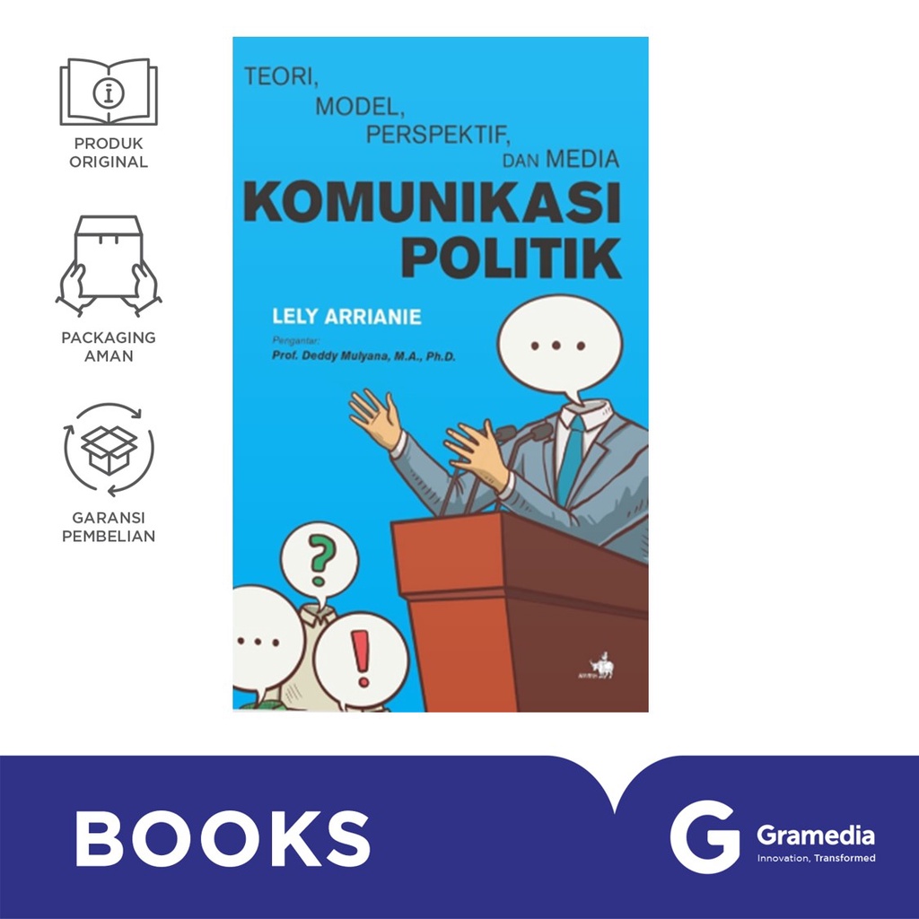 Jual Teori, Model, Perspektif, dan Media Komunikasi Politik (Lely Arrianie) | Shopee Indonesia