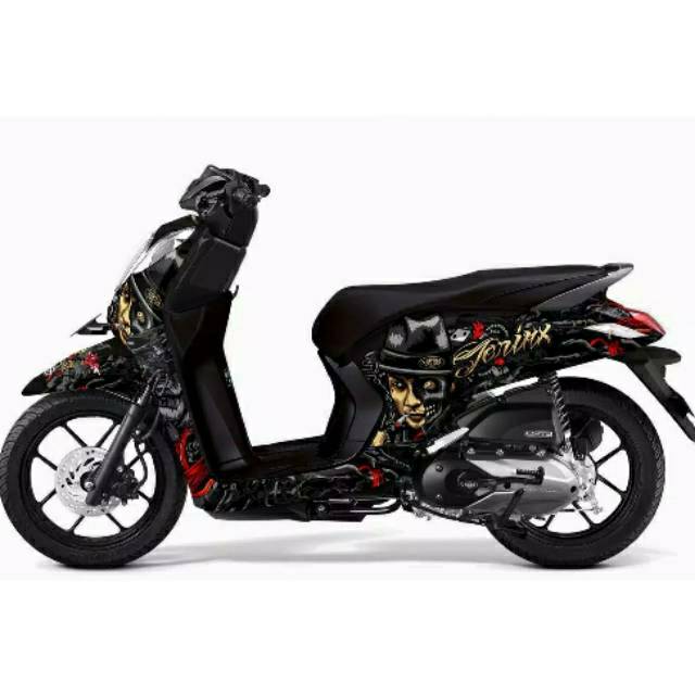 Jual Decal Honda Genio full body motif jerinx Stiker Genio Fullbody ...