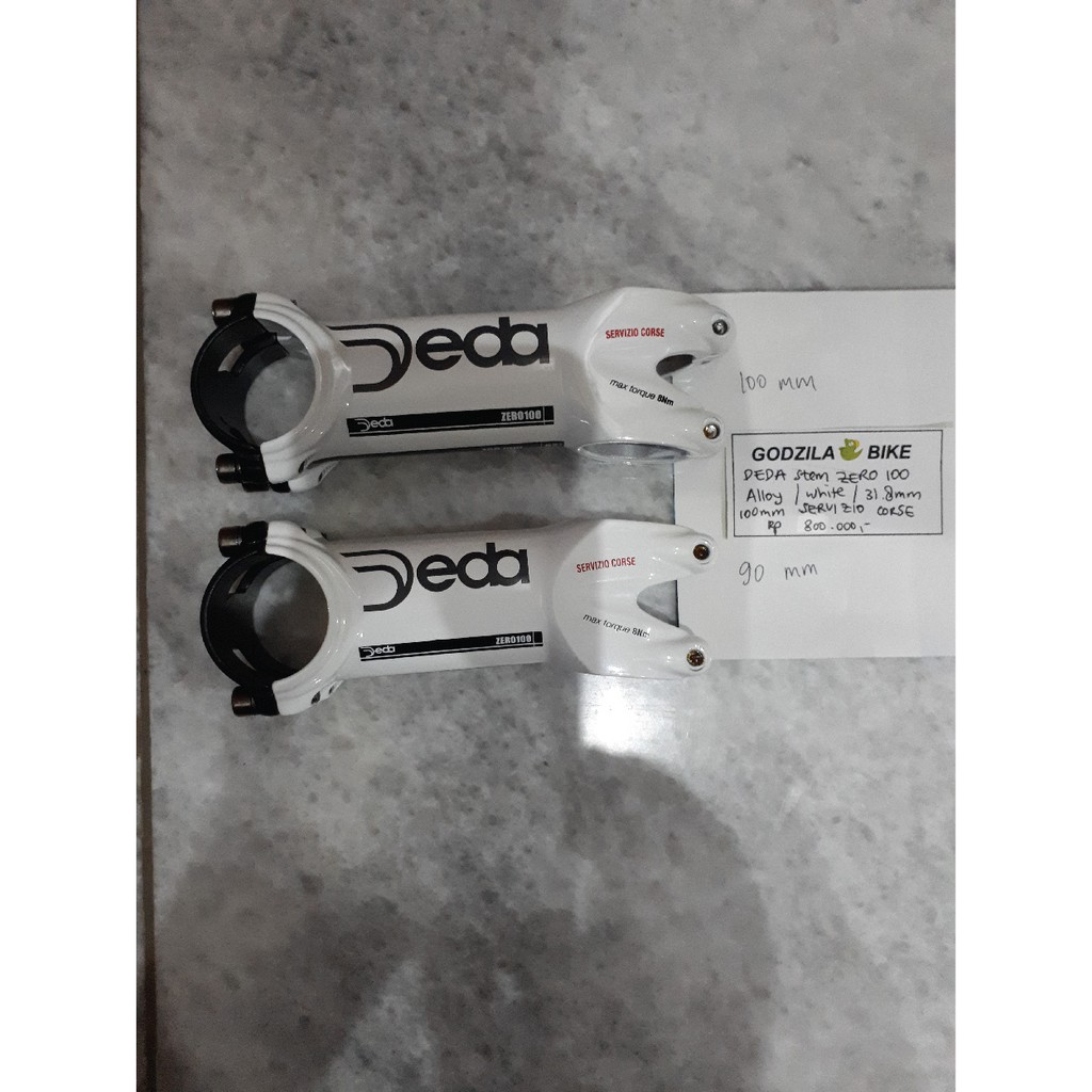 Jual DEDA Stem ZERO 100 Alloy | ZERO 100 TITANIUM | Original DEDA ...
