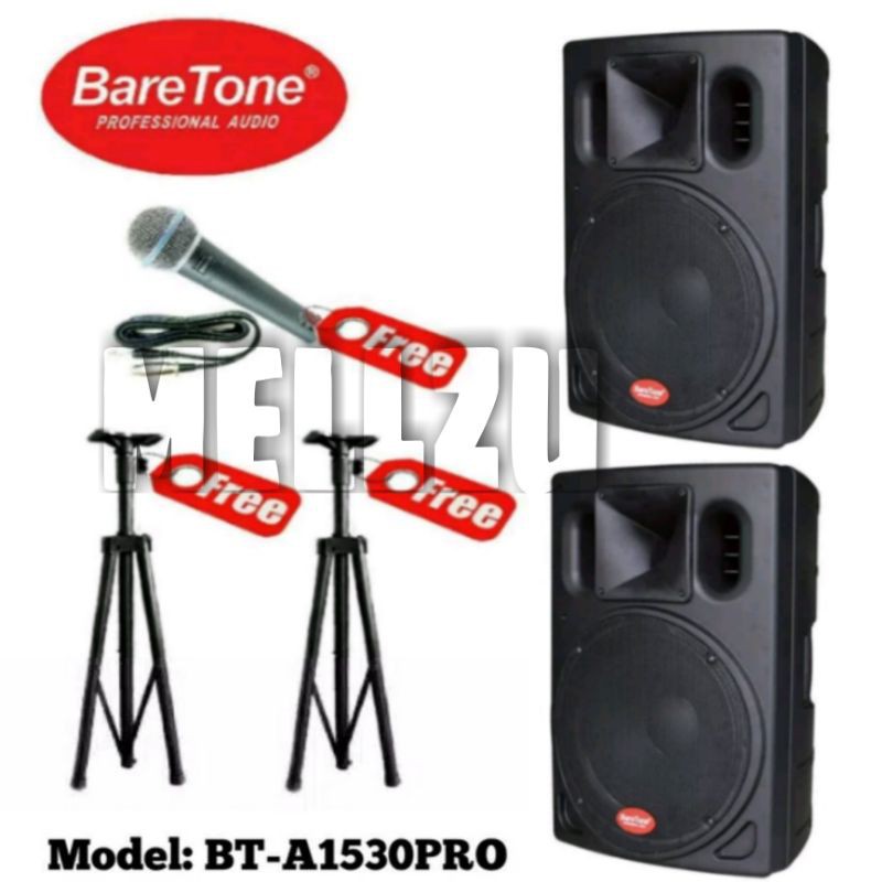 Jual Speaker Aktif Baretone BT A1530 PRO ORIGINAL 15 inch | Shopee Indonesia