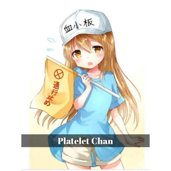 Jual Platelet Chan Kostum Anime Sel Cosplay Hataraku Saibou | Shopee ...
