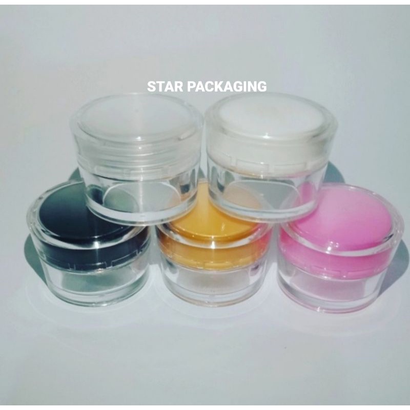 Jual Pot Cream 5Gr Acrilic Pot Cream 5 Gr Akrilik Pot Cream Akrilik 5Gr ...