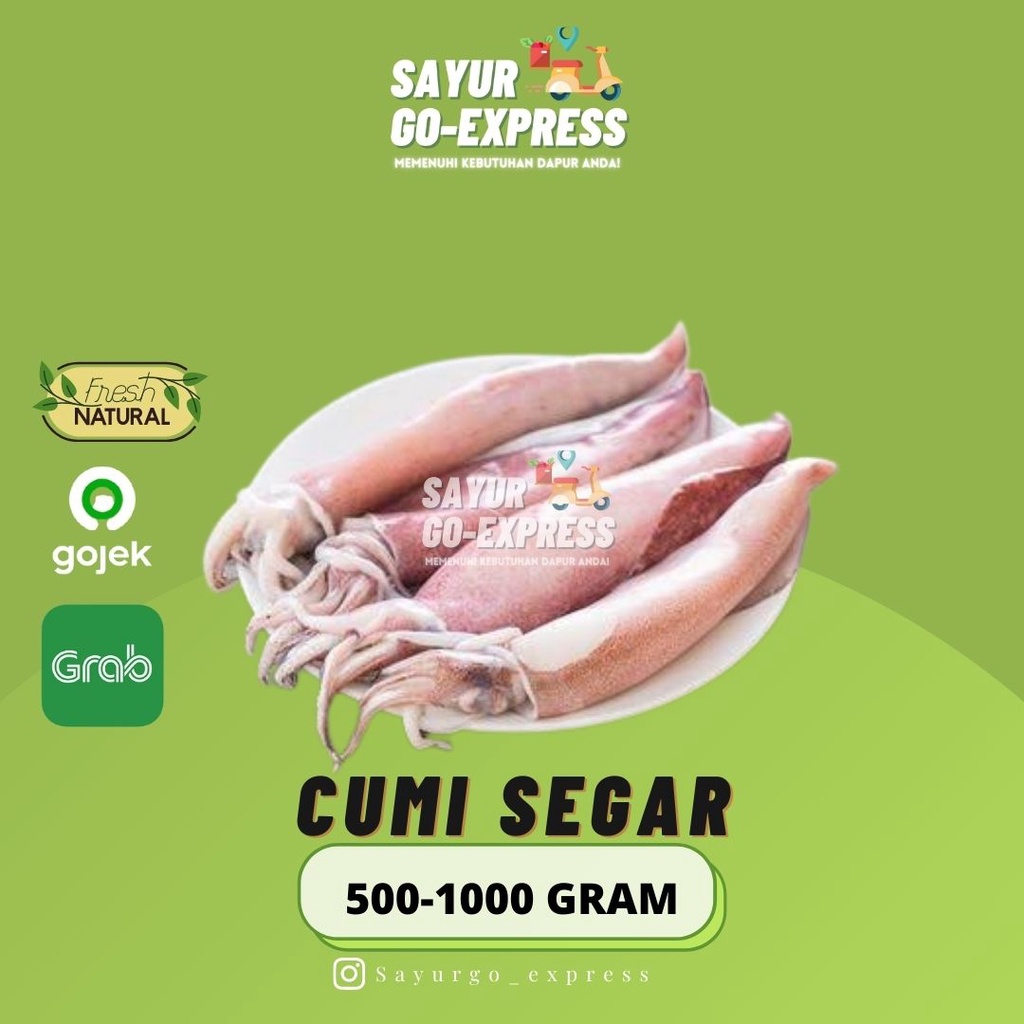 Jual Cumi Segar 500 - 1000 gram | Shopee Indonesia