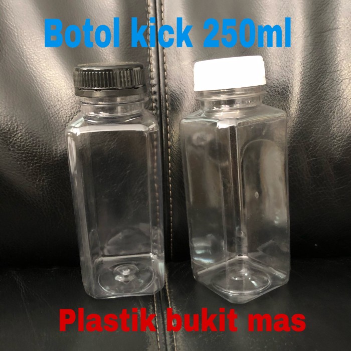 Jual Botol kick 250 ml 19gr botol kick 250ml 19 gram kotak square ...