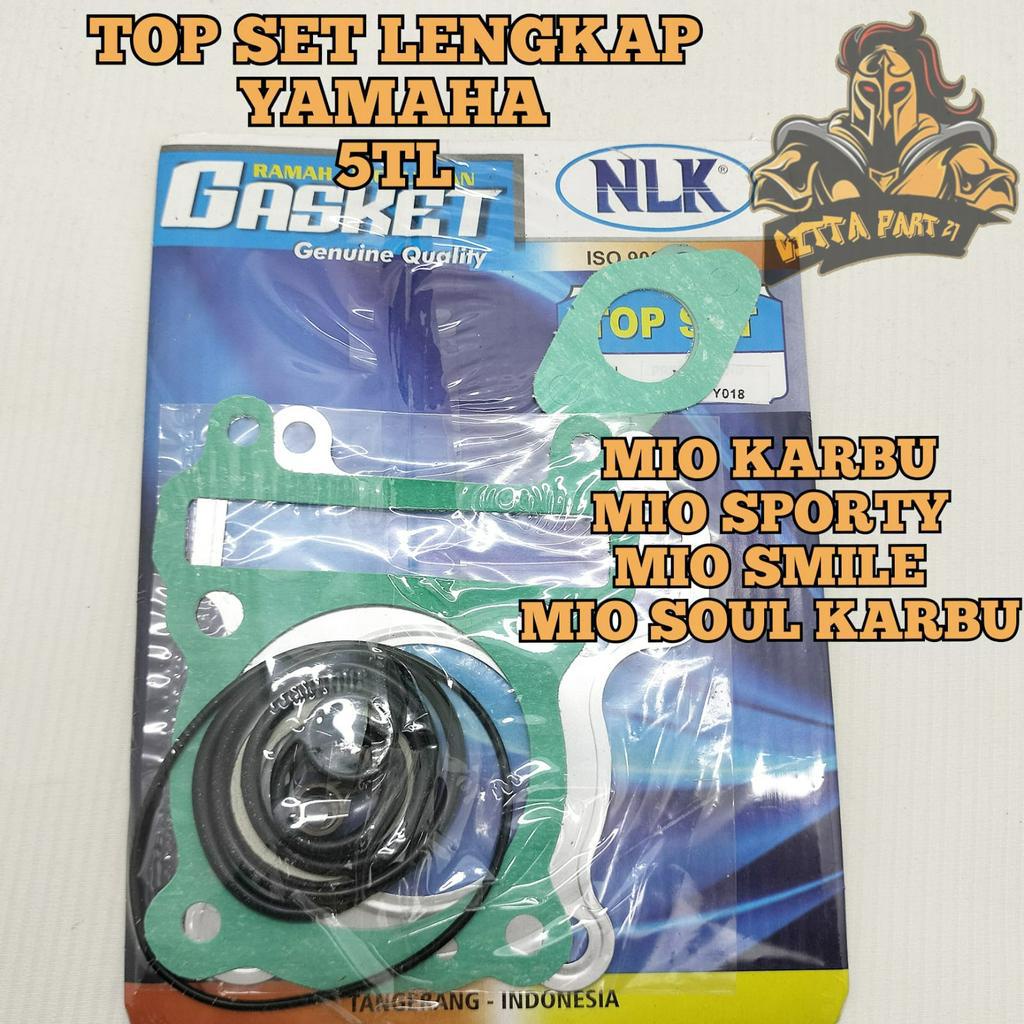 Jual PACKING TOP SET LENGKAP YAMAHA 5TL KUALITAS ASLI ORIGINAL MIO KARBU MIO SPORTY MIO SMILE ...