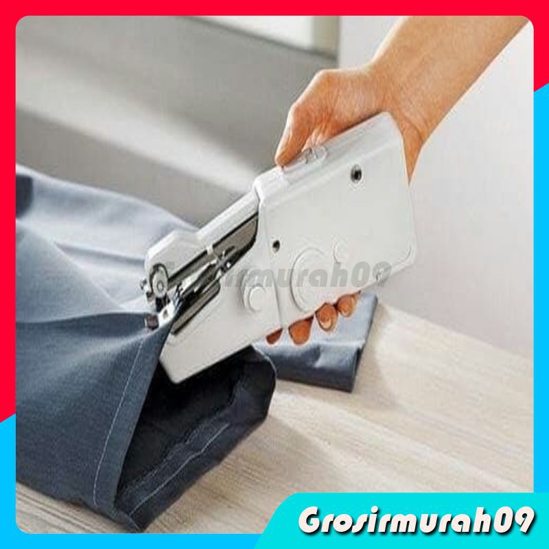 Jual MESIN JAHIT TANGAN MINI PORTABLE ElEKTRIK ORIGINAL HANDY STITCH ...