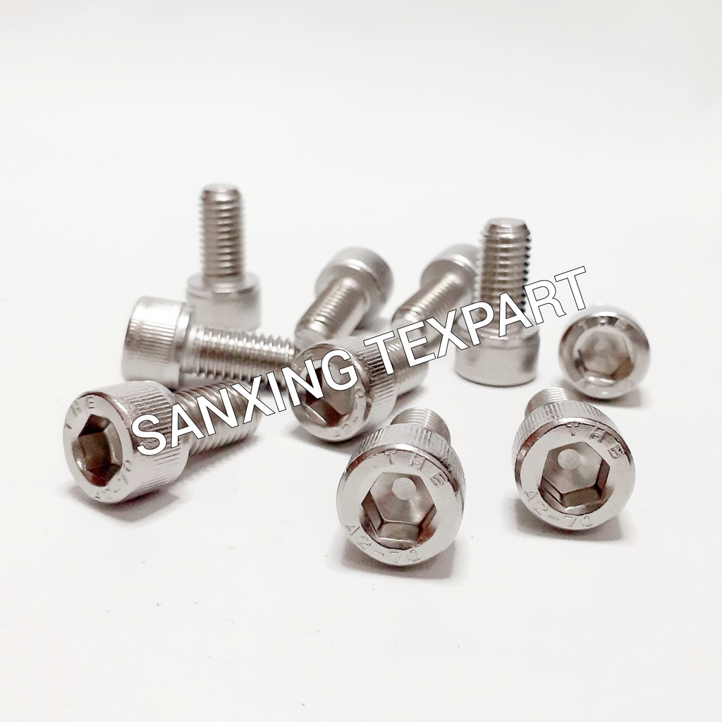 Jual BAUT L STAINLESS M8x35 MEREK THE SUS 304 M8 x 35 35 MM 3,5 CM L6 P 1,25 | Shopee Indonesia