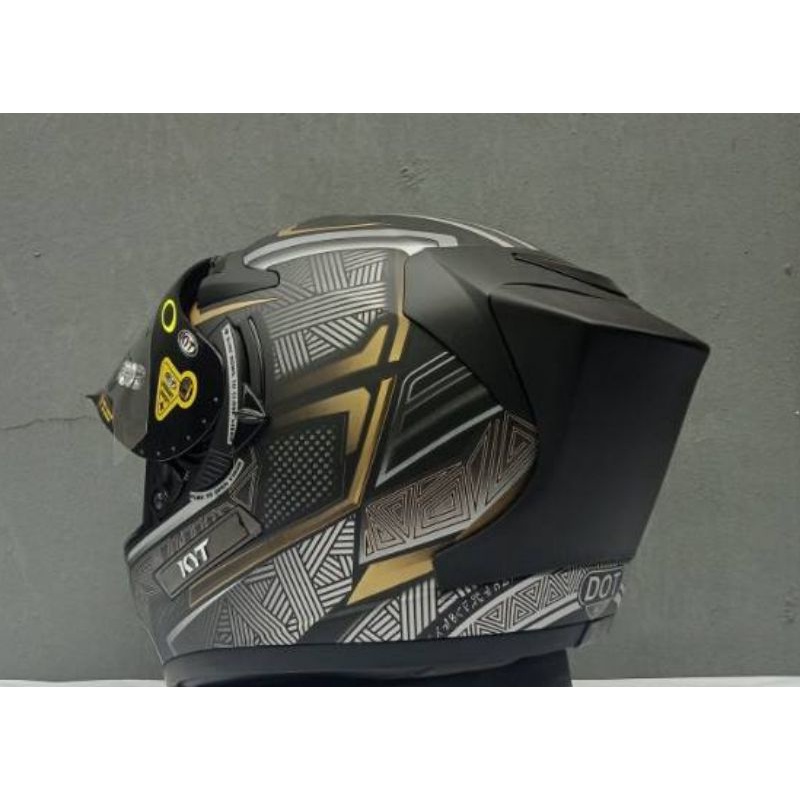 Jual SPOILER KYT K2 RIDER DAN VENOM OPEN BLACK GLOSS, BLACK DOFF ...