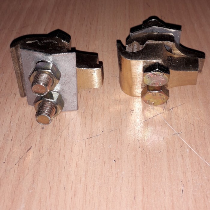 Jual Gaya Clamp Kuku Macan Grounding Clamp , Kuningan ,/ 16/50Mm" Gilaa ...