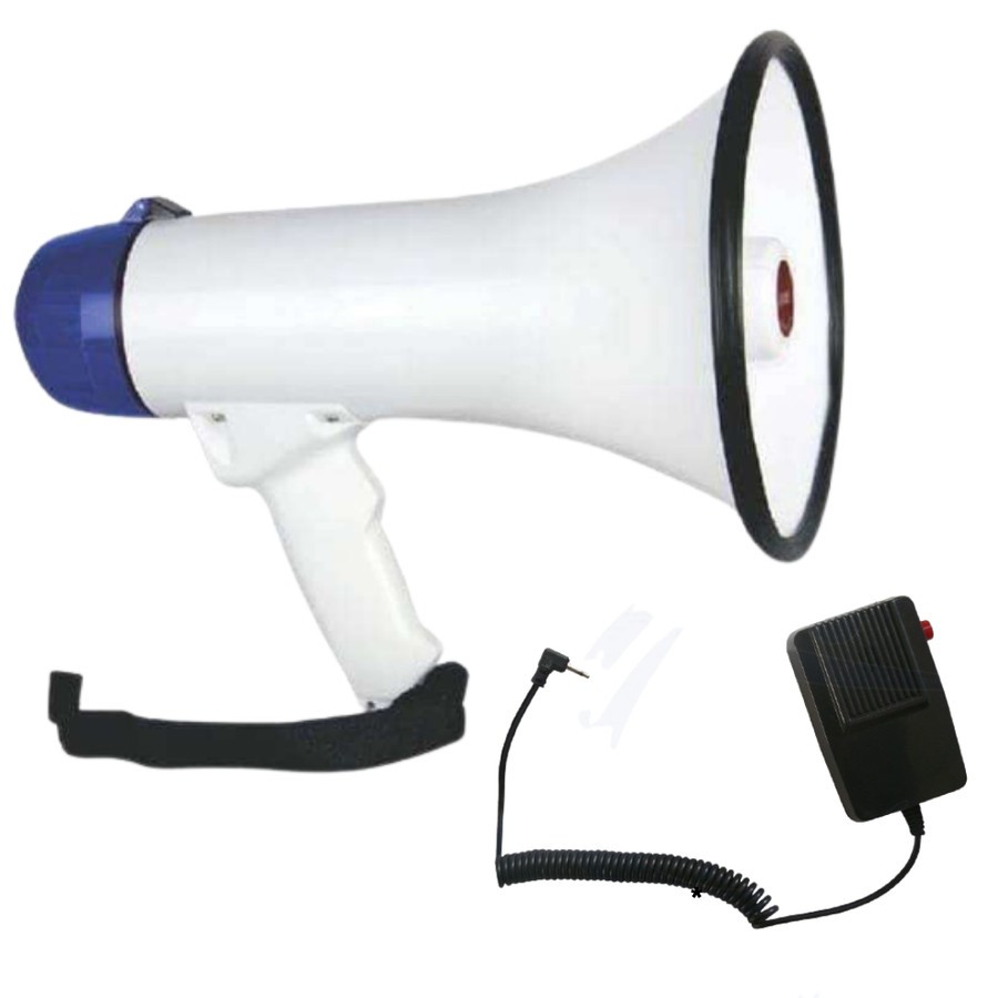 Jual MEGAPHONE DENGAN MIC KABEL MEGAPHONE DEMO SPEAKER BESAR | Shopee ...