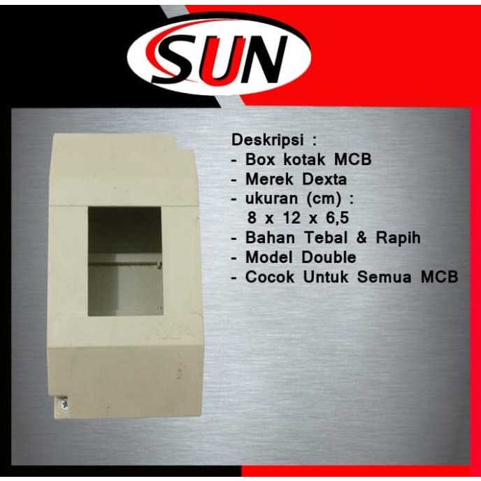 Jual Kotak box MCB Listrik circuit breaker Isi 2 Double | Shopee Indonesia