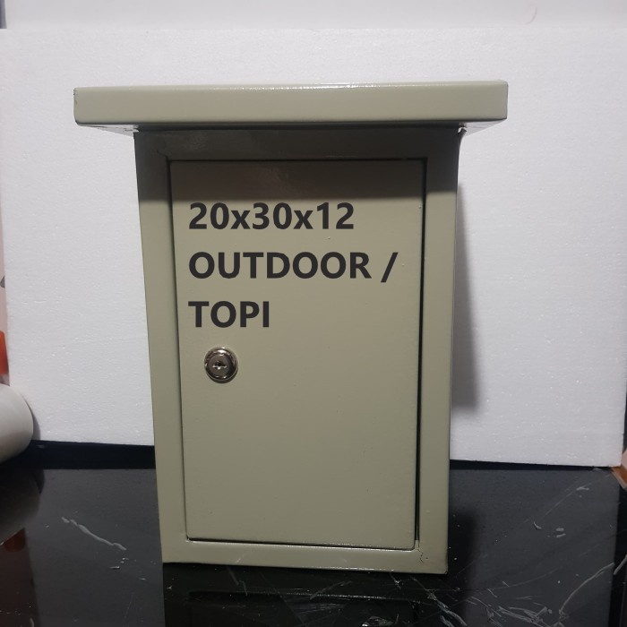 Jual Topi Outdor - Box Panel Listrik 20X30 Outdoor / Box Panel 20X30 ...