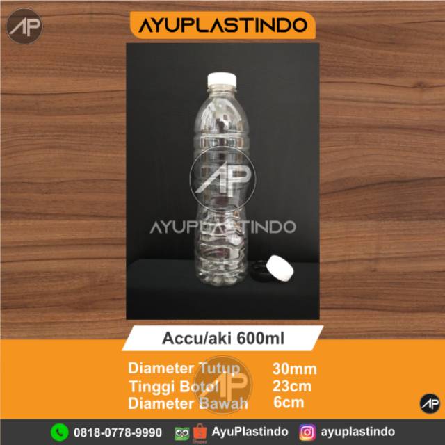 Jual BOTOL PLASTIK 600 ML harga utk 84 pcs / botol akua 600 ml | Shopee ...