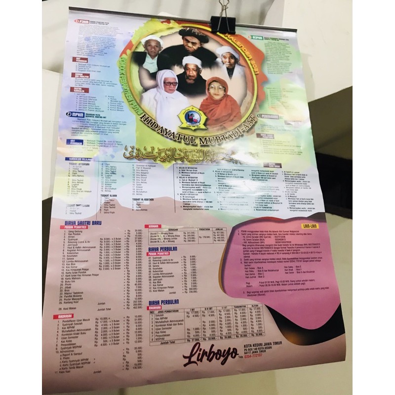 Jual kalender pondok putri Mubtadiat lirboyo | Shopee Indonesia