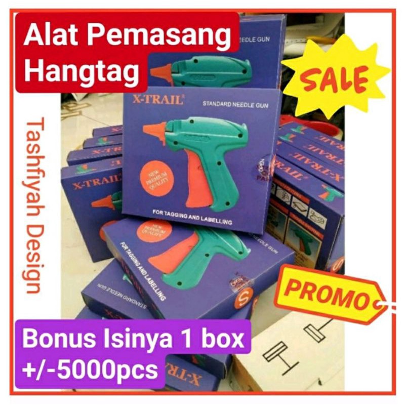 Jual alat pasang tembak hang tag gun label baju tembakan hantag X-Trail ...