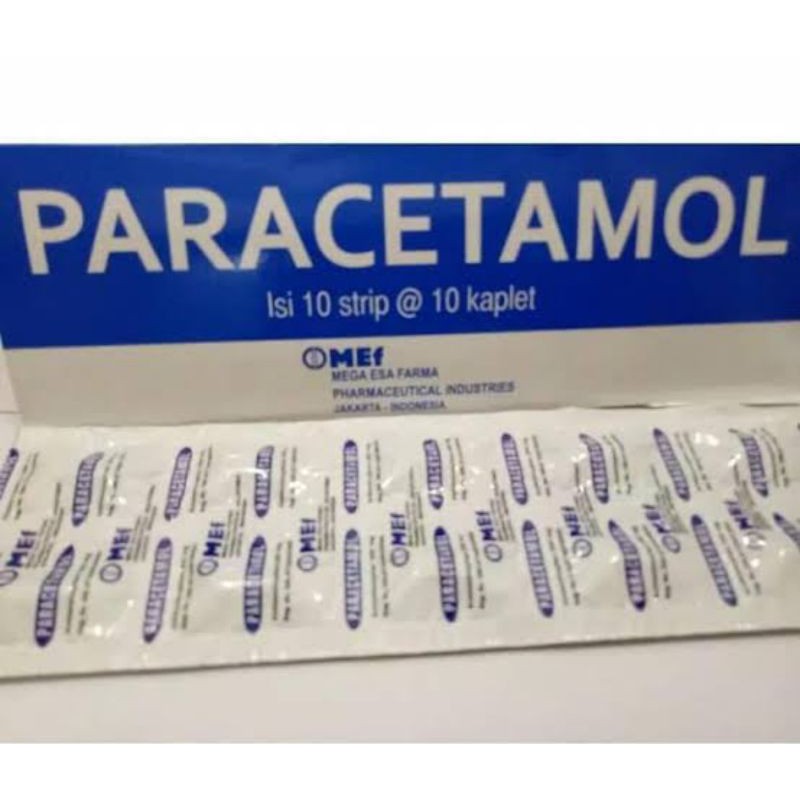 Jual parasetamoel 500mg mef tablet | Shopee Indonesia