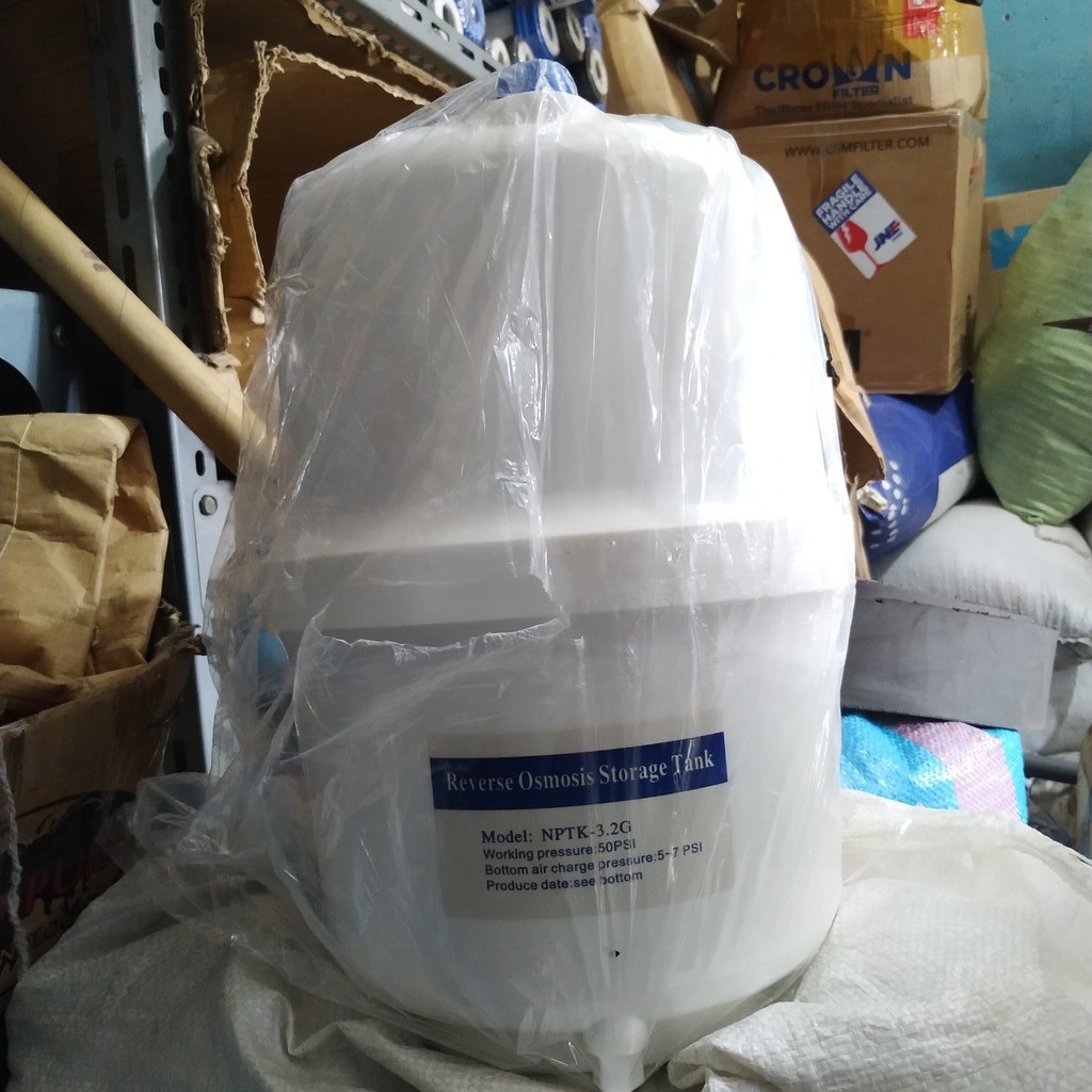 Jual Tangki Air Pressure Tank RO Water Storage Tank 3,2G | Shopee Indonesia