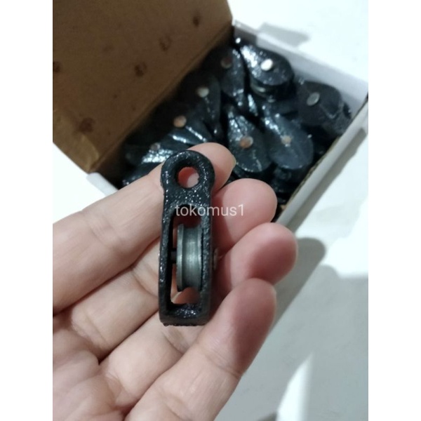 Jual KATROL KEREKAN SANGKAR BURUNG KEREKAN BENDERA MINI PULLEY 3/4 ...