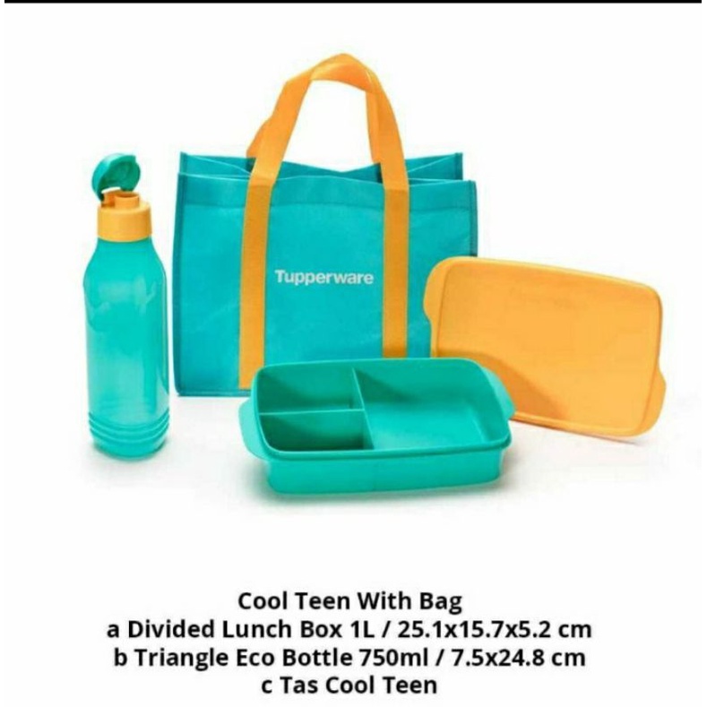 Jual Tupperware Cool Teen (minus botolnya) | Shopee Indonesia