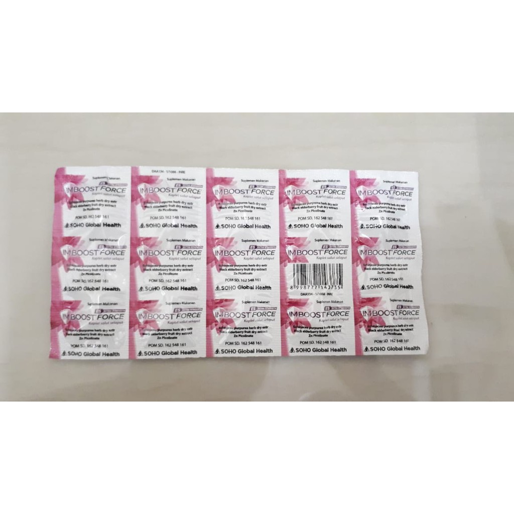 Jual IMBOOST FORCE EXTRA STRENGTH TABLET isi 10 tablet | Shopee Indonesia