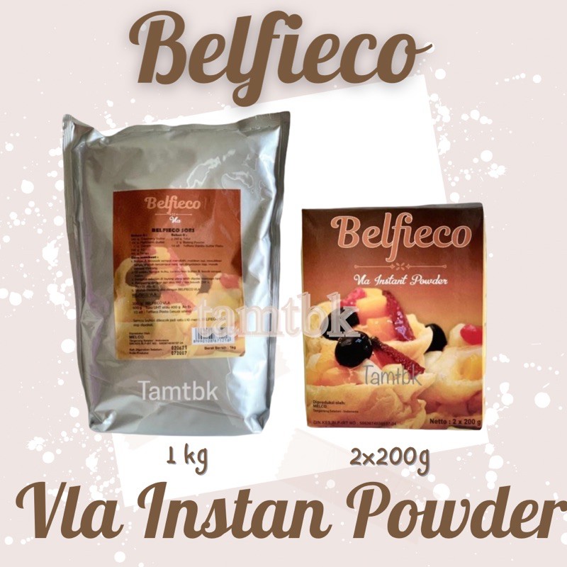 Jual [Tamtbk] Belfieco Vla Instant Powder | Shopee Indonesia