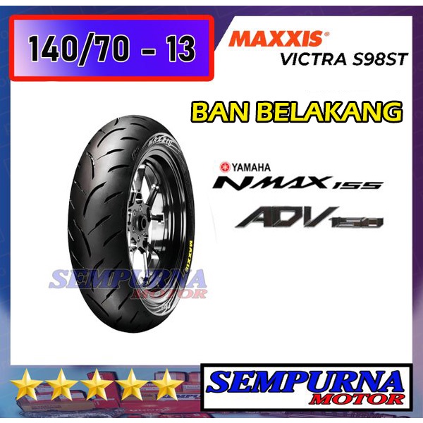 Jual BAN LUAR MAXXIS VICTRA S98ST UKURAN 140/70 - 13 BAN N-MAX ADV 150 ...