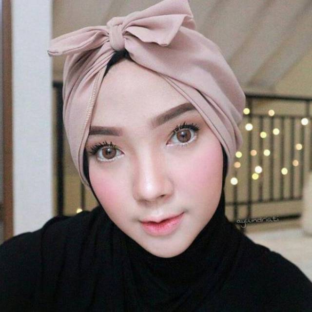 Jual Turban Pesta Pita Dewasa Instan Simple Model 2 in 1 PART 4 Pita ...
