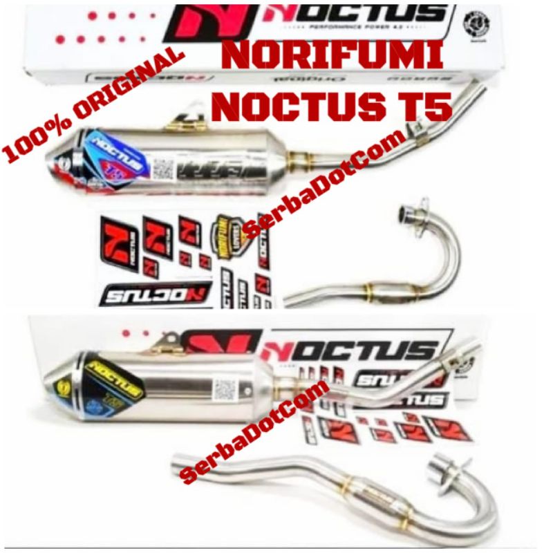 Jual KNALPOT NORIFUMI NOCTUS T5 KLX 150 CRF 150 WR 155 KLX150 CRF150 ...