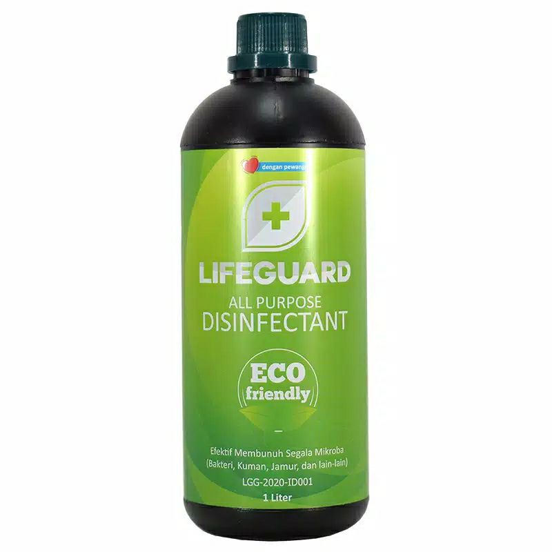 Jual Disinfectant FOODGRADE LIFEGUARD Indoor Hijau Ramah Lingkungan ...
